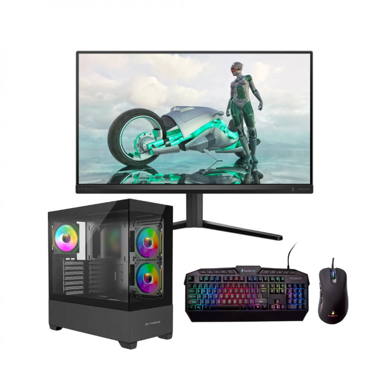 Cratos PhantomCore BTS - Intel i5-14400F, 16GB DDR5, 1TB NVMe SSD, RTX 5060 8GB, Windows 11 Pro ...